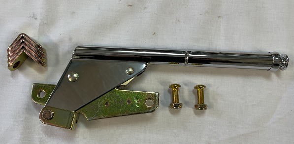 LOKAR HAND BRAKE FLOOR MOUNT - Early Times Autos | Hot Rod Parts Gold ...